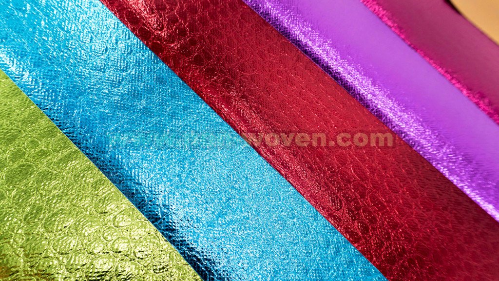 Leopard Metallic Laminated Non-woven Fabric – Advanced Non-Woven Fabric ...