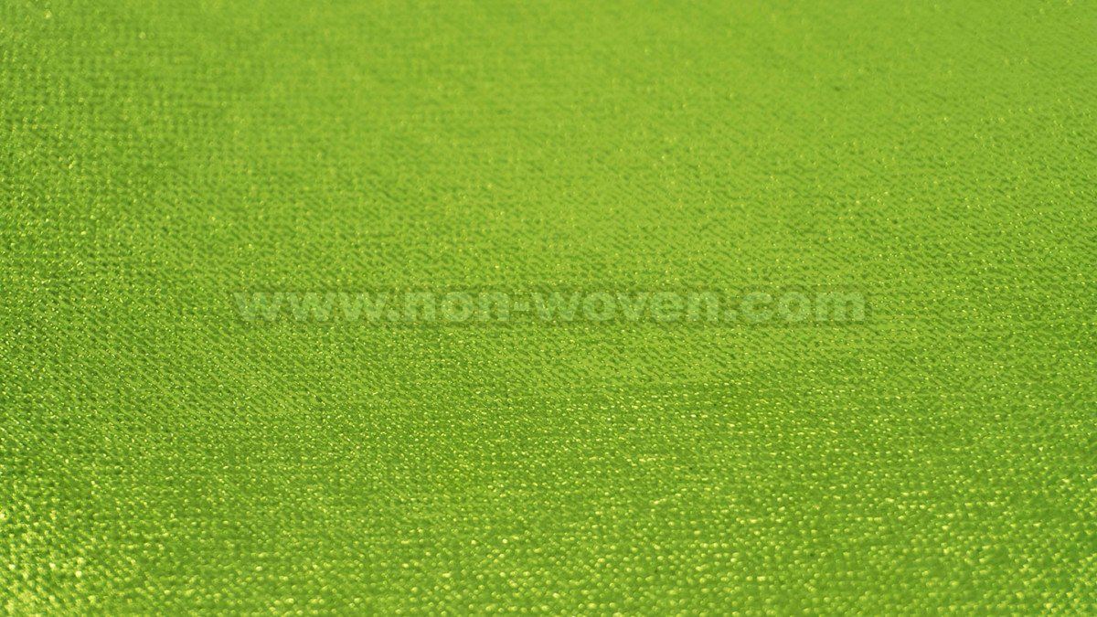 Shiny Laminated Nonwoven Fabric Apple Green – Advanced Non-Woven Fabric ...
